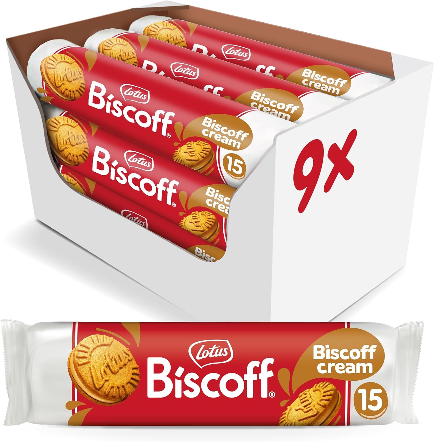 Lotus Biscoff kremalı kurabiye 150gr x 9